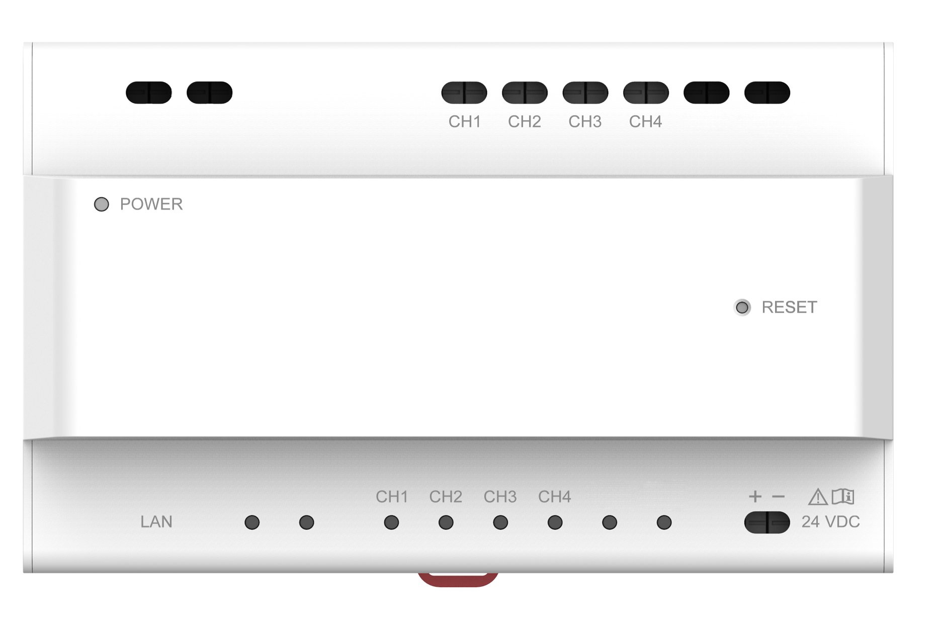 ModuLINE 2Draht HD Video Verteiler für bis zu 4 Geräte (Monitor oder ...